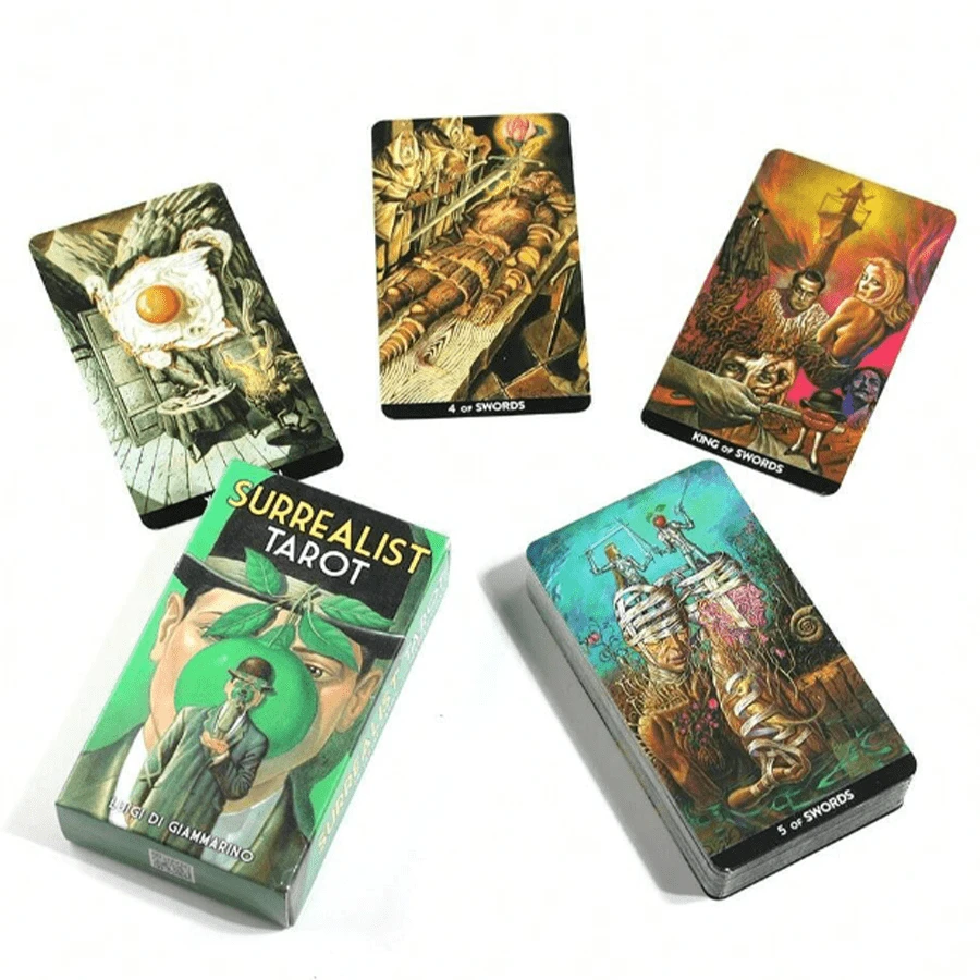 Surrealist Deck:78 Cards Set Dream-Like Imagery For Unique Perception ...