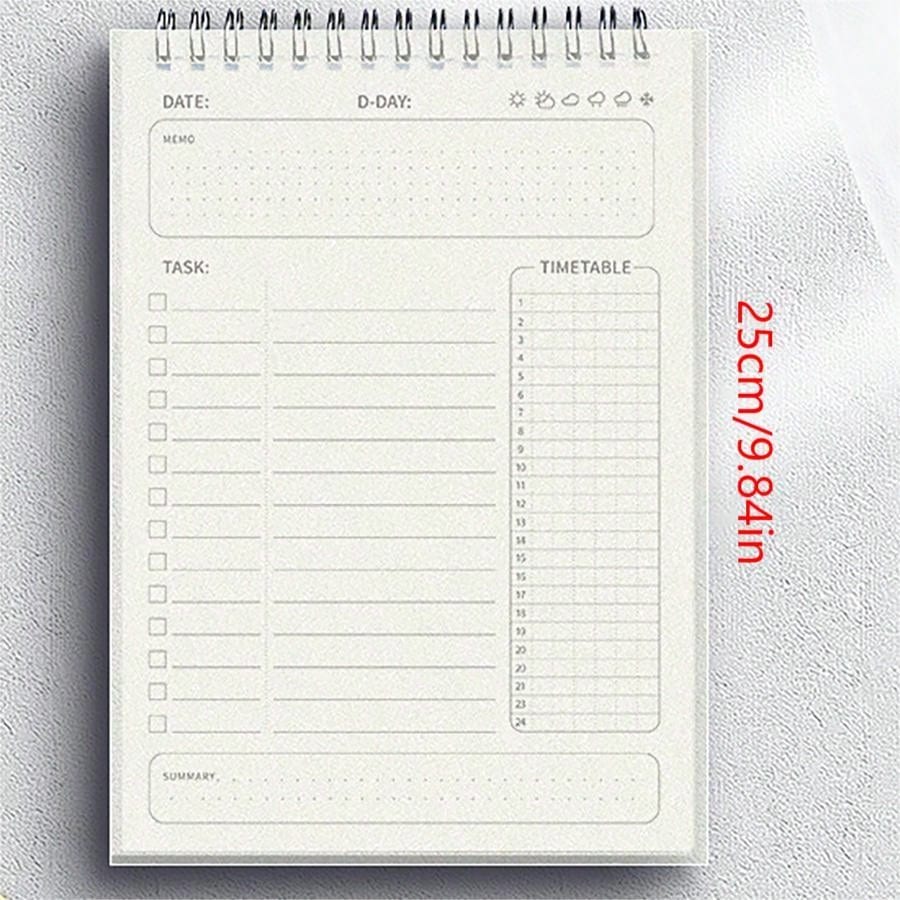 Daily Planner Schedule Booklet For Primary And Secondary Students ...