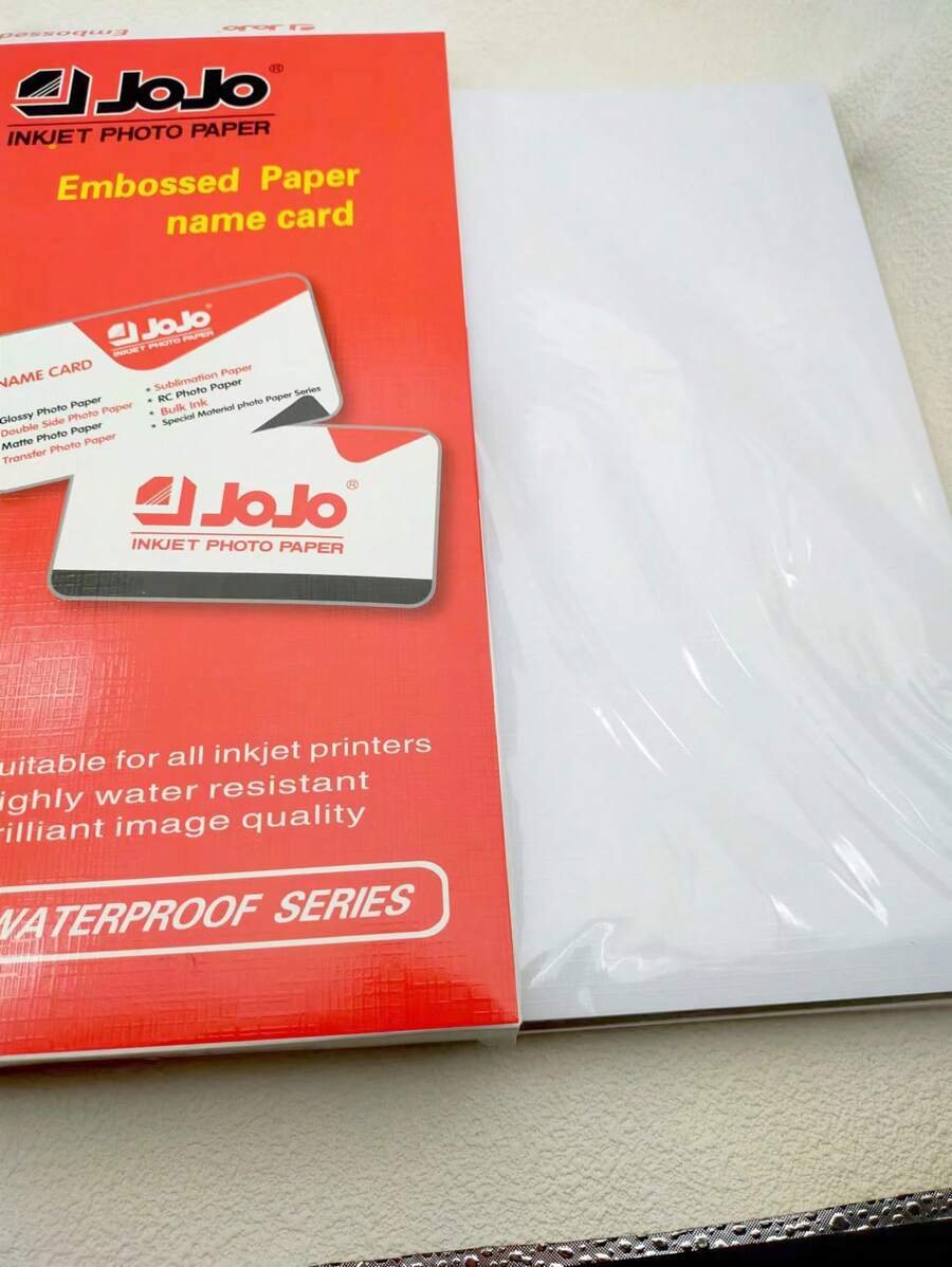 50 Sheets 300gsm Double-Sided High Glossy Textured A4 Photo Paper In ...