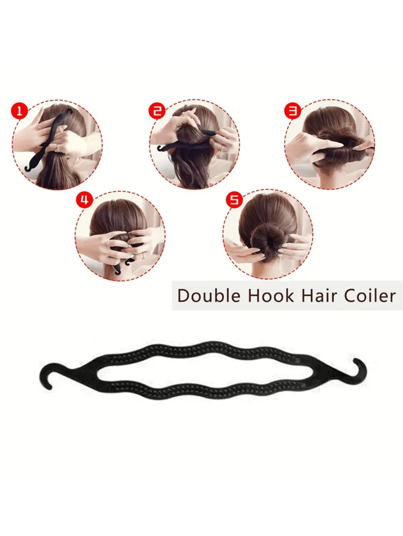 4ps Hair Pulling Needle Set Lazy Shaper Children's Ball Head Braiding ...
