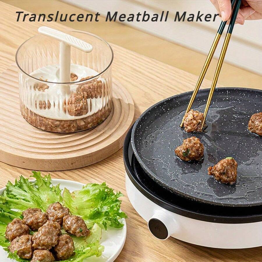 1pc Semi-Transparent Meatball Maker, Meatball Making Tool, Manual ...