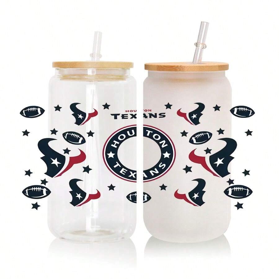 1 Sheet Love Football Basketball Soccer Design UV Dtf Transfer Sticker ...