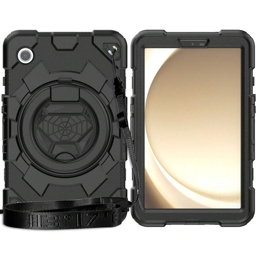 3-In-1 Anti-Fall Tablet Pc Protective Case 360 Rotating Stand Case With ...