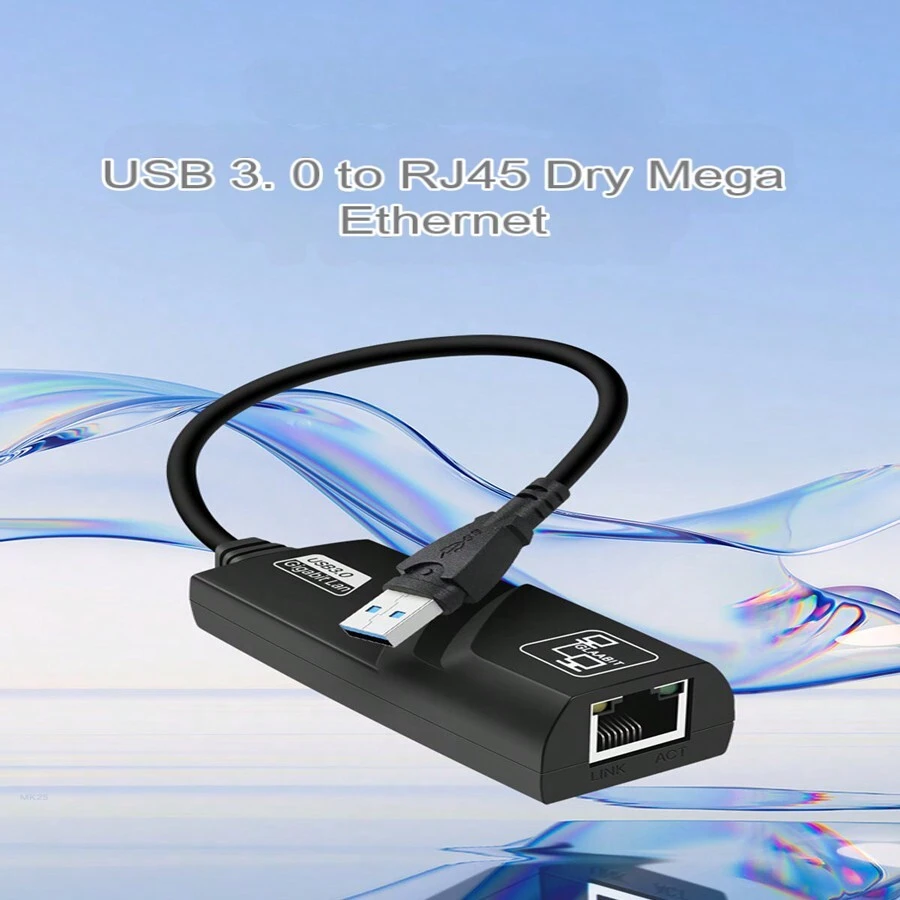 Usb 3.0 To Rj45 1000m Gigabit Ethernet Adapter, Wired Network Card ...