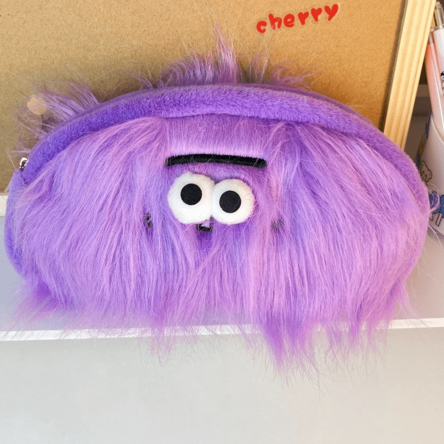 Interesting And Funny High-Value Stationery Storage Bag, Plush Pencil ...