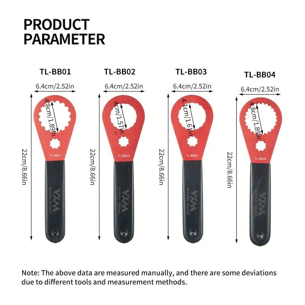 Bike Crankset Bottom Bracket Wrench, Hollow Integrated Design, Repair ...