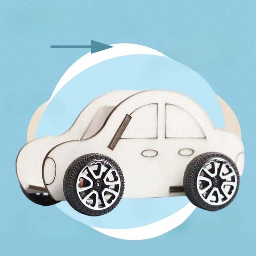 Handmade DIY Toys Pulling Wire Carts, Educational Toys, Manual Assembly ...