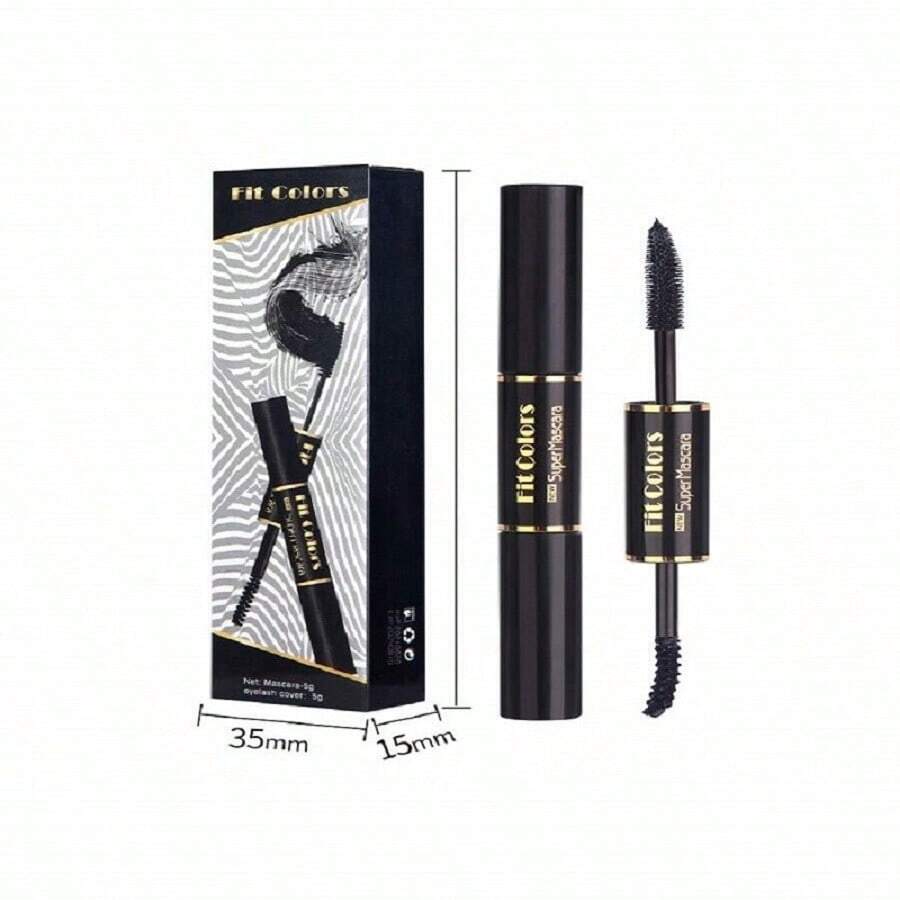 Fit Colors Dual-Head Colored Mascara Thick Long Waterproof Non-Staining ...