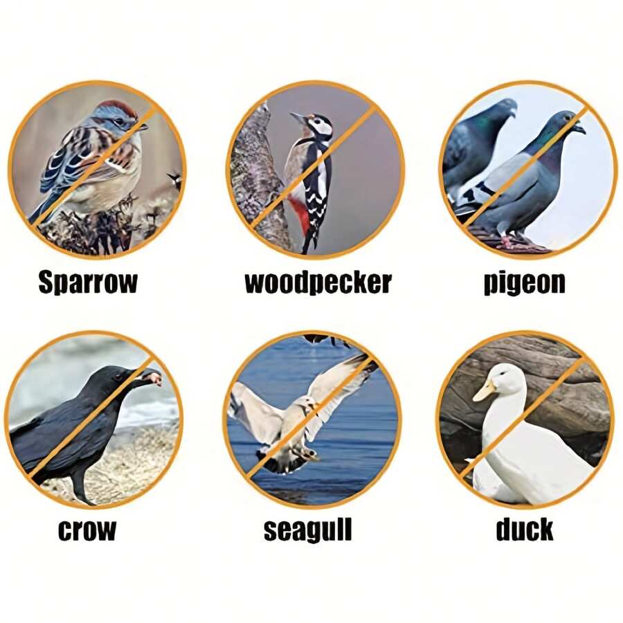 2 Rolls Bird Reflective Tape, Effective Bird Repellent Deterrent For ...