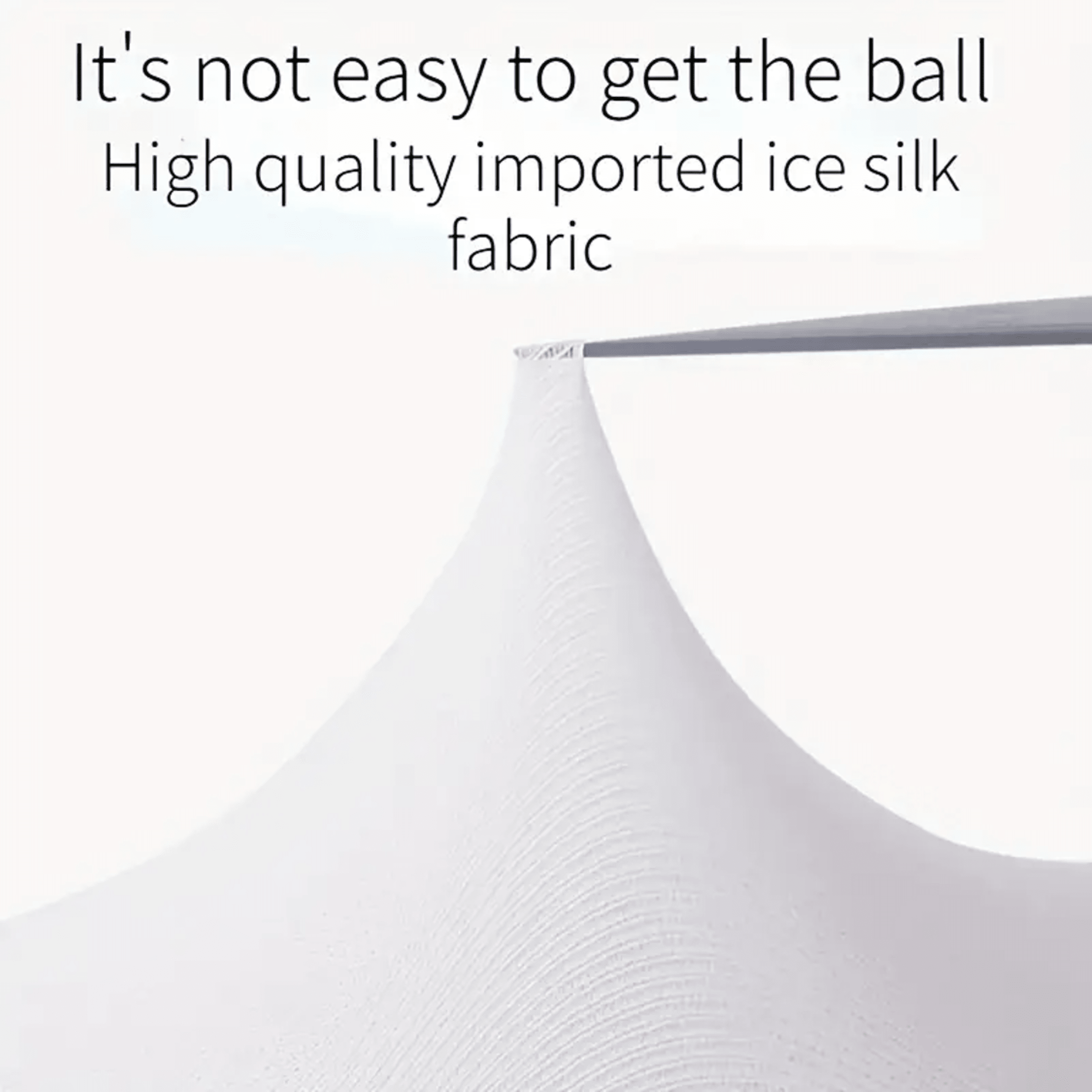 1 Pair Sun UV Protection Summer Cooling Fingerless Compression Ice Silk ...