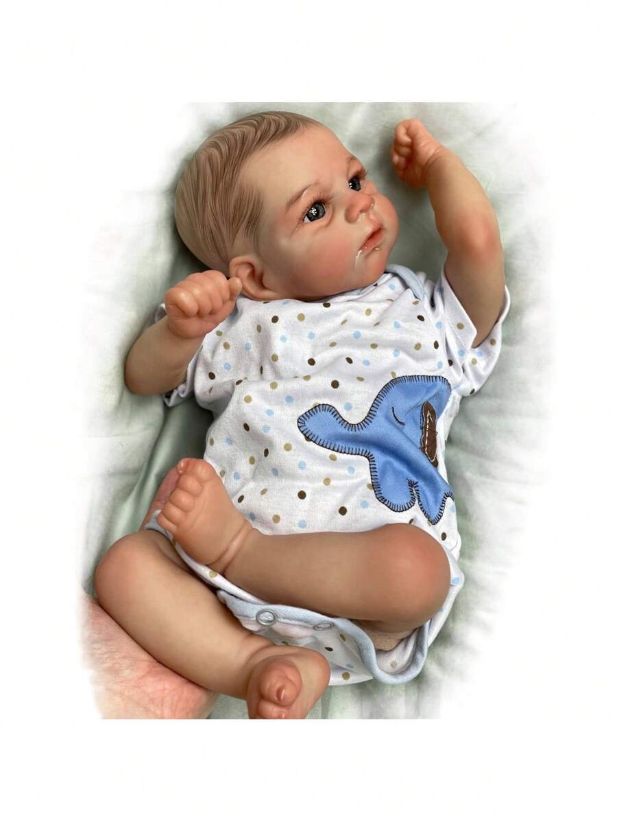 1 PC 18 Inch David Painted Elijah Or Lanny Reborn Baby Doll Handmade ...