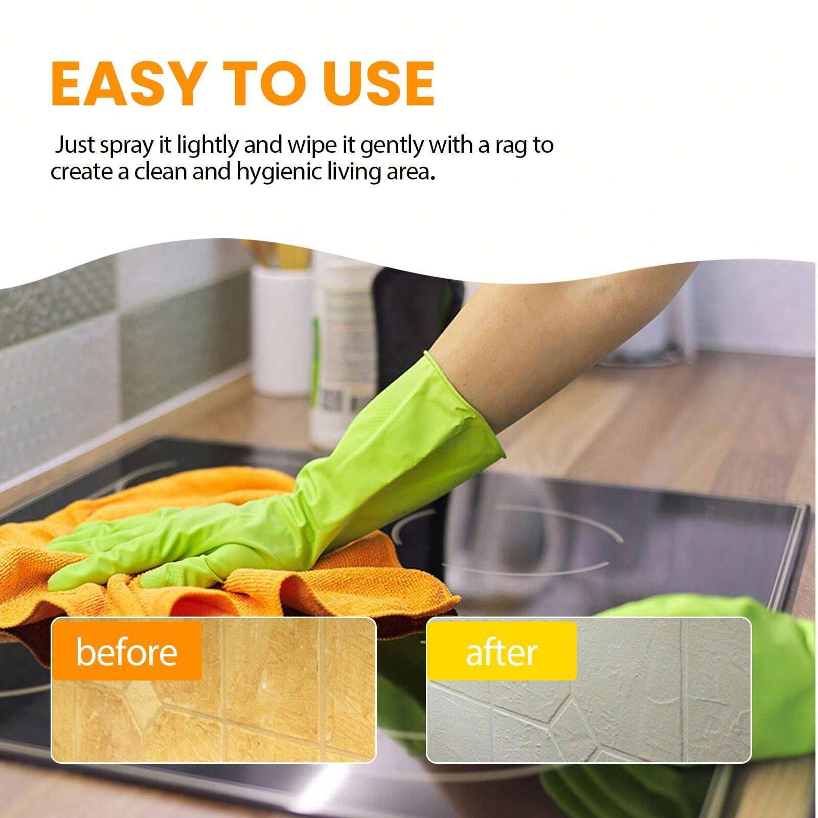 All-Purpose Cleaner For Kitchen Grease Buildup And Stubborn Stains On ...