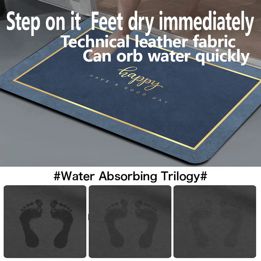 [Silicone Mud + Natural Rubber Bottom + 3.5mm Thickness] Modern Simple ...