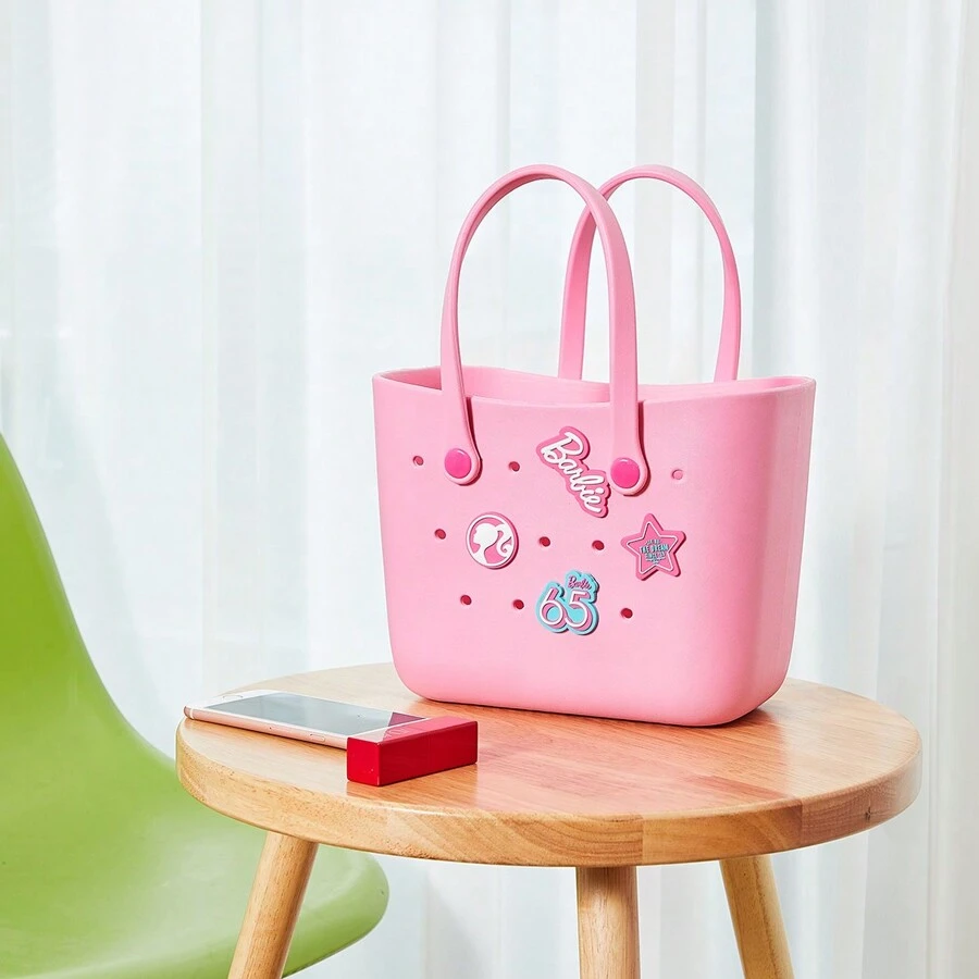 Miniso Miniso Barbie Shining Collection Hole Bento Beach Bag (Pink ...