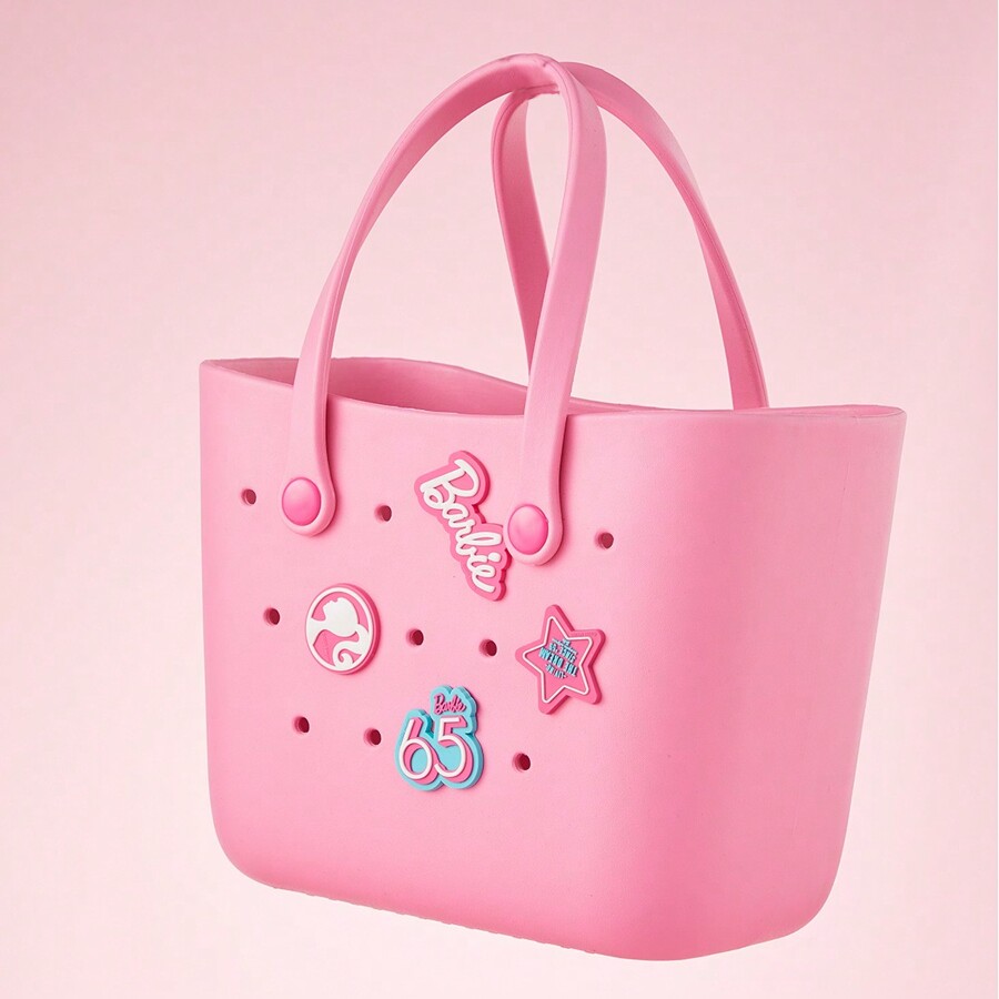 Miniso Miniso Barbie Shining Collection Hole Bento Beach Bag (Pink ...
