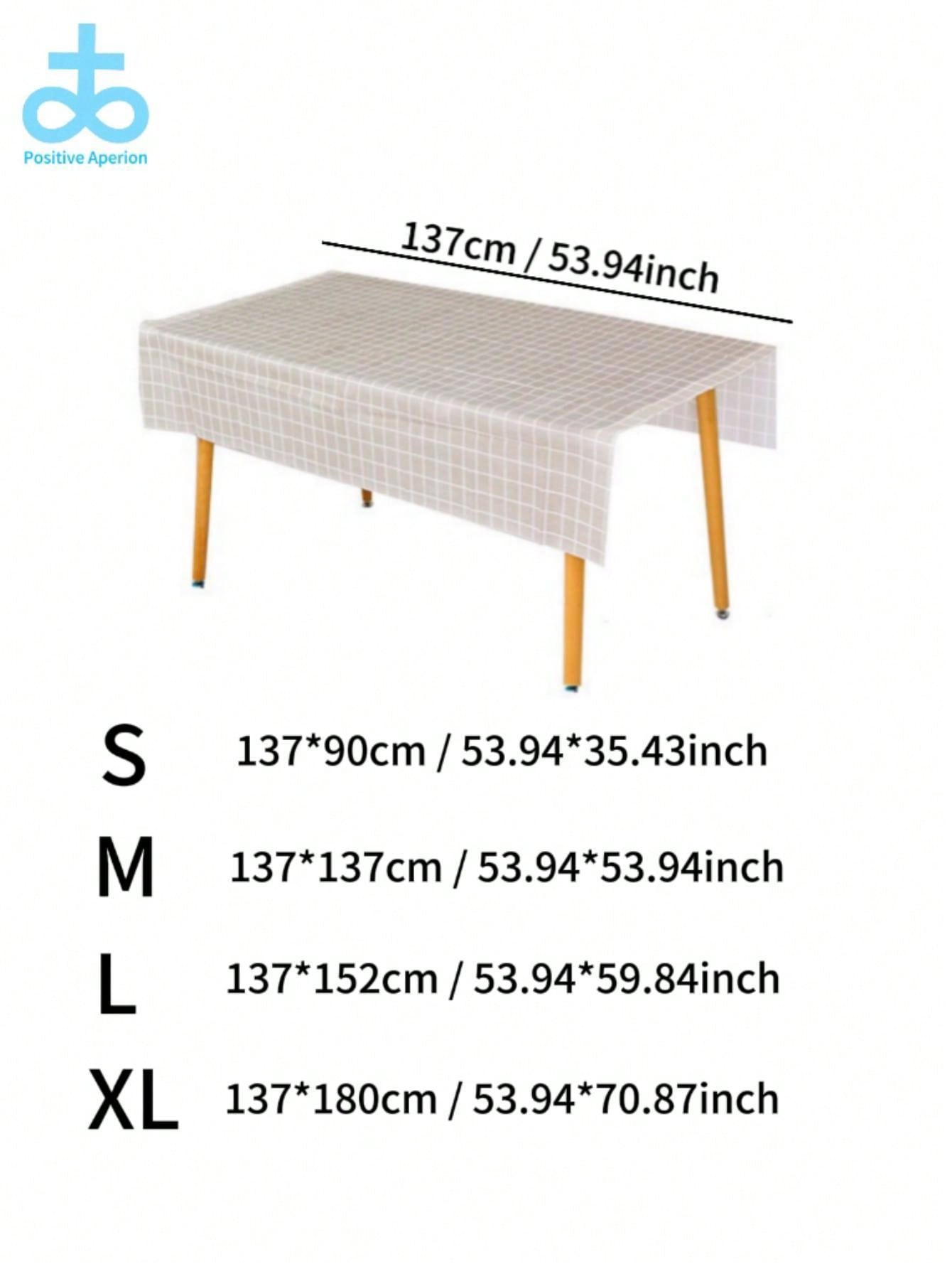 1 stuk Geruit Dineren Tafel Doek , Waterbestendig , En Oliebestendig ...