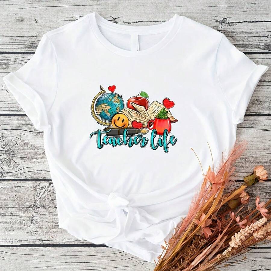 6pcs/Pack Heat Transfer Patches, Vinyl Designs Iron On Transfers For T ...