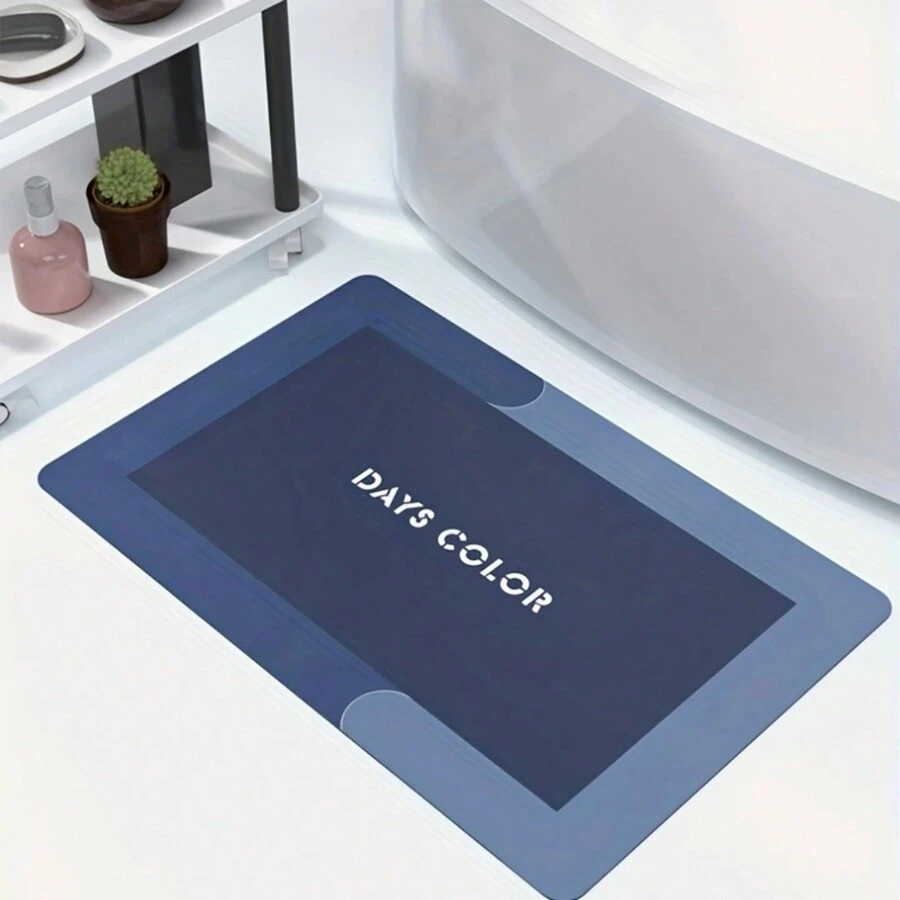 1 Pc Tapis Absorbant L'eau De Boue De Diatomée Tapis De Sol De Salle De ...