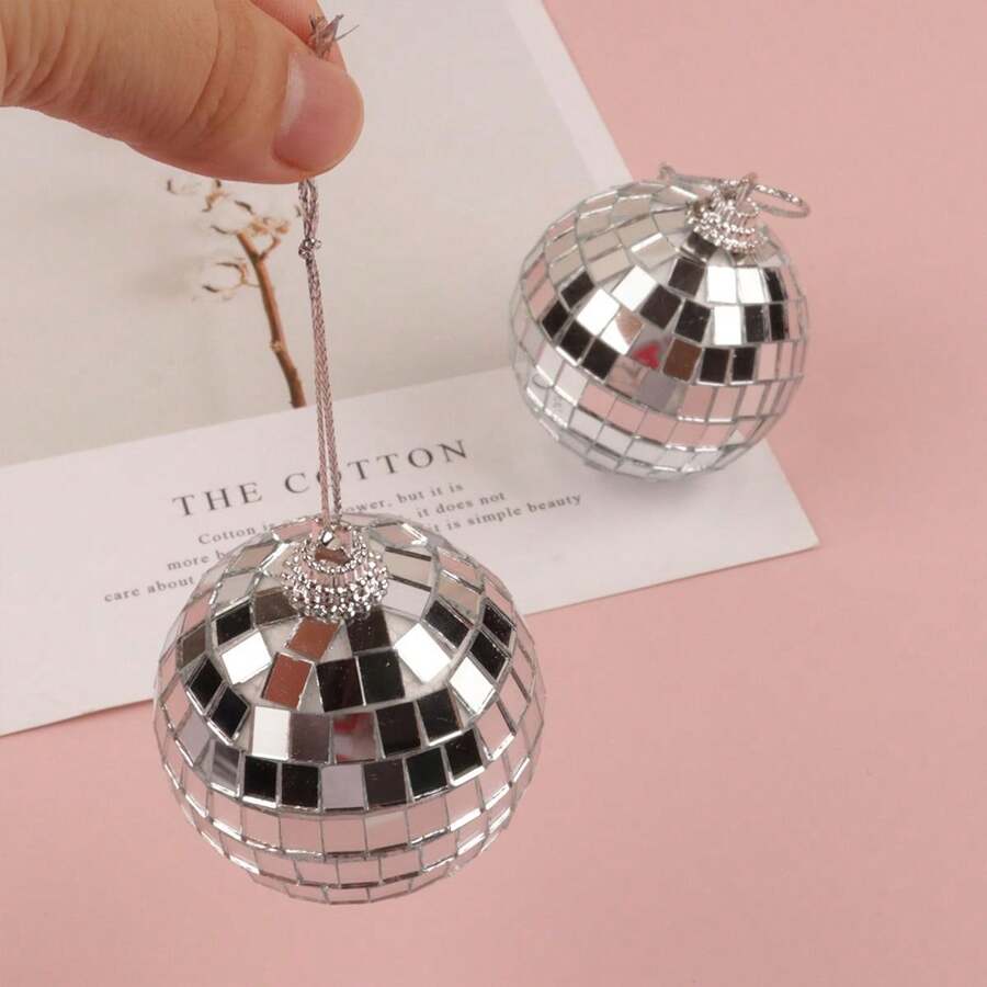 Silver Glass Ball For Photography With Mirror And Reflection Surface ...