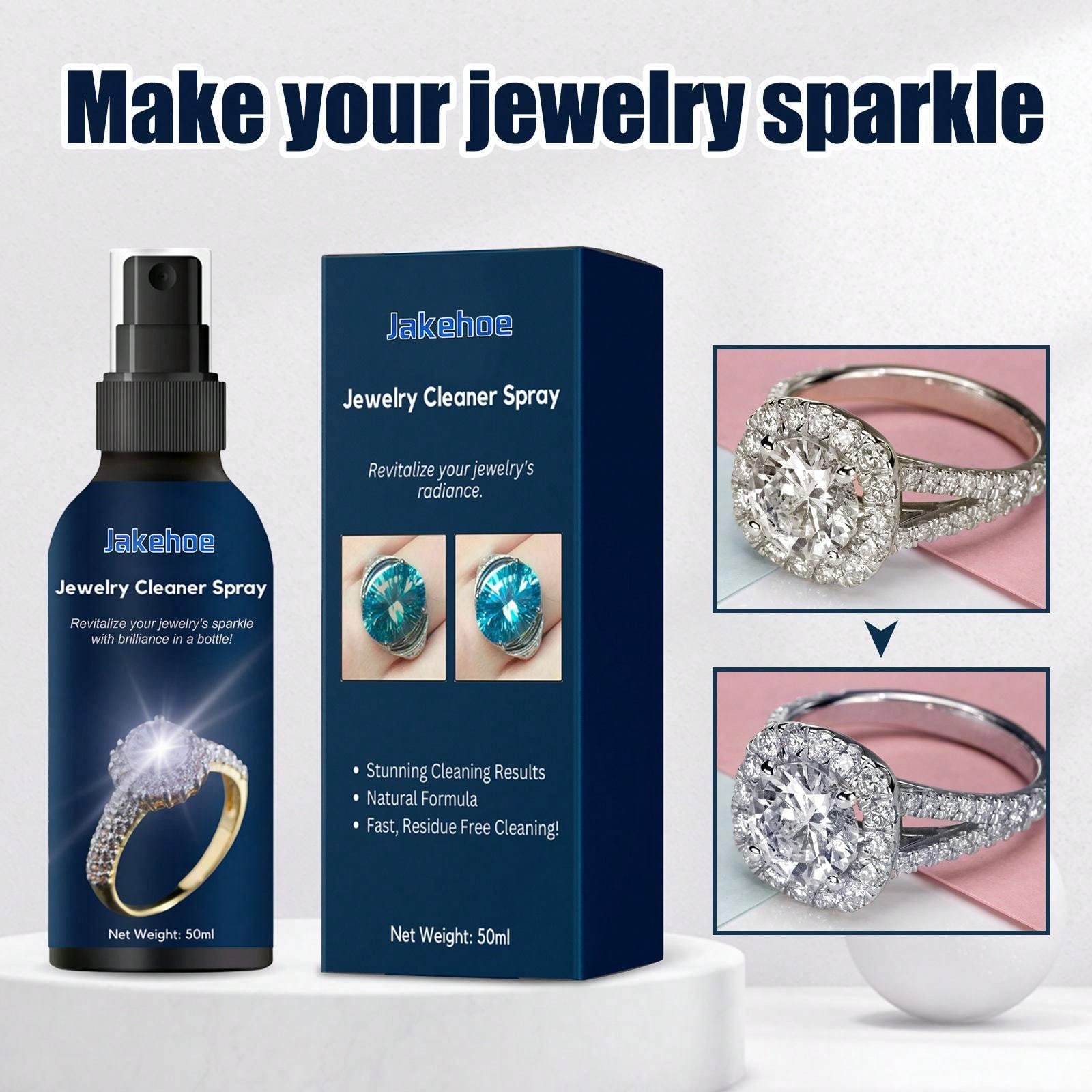 Jewelry Cleaning Solution For Necklaces, Jewelry, Gold, Silver ...