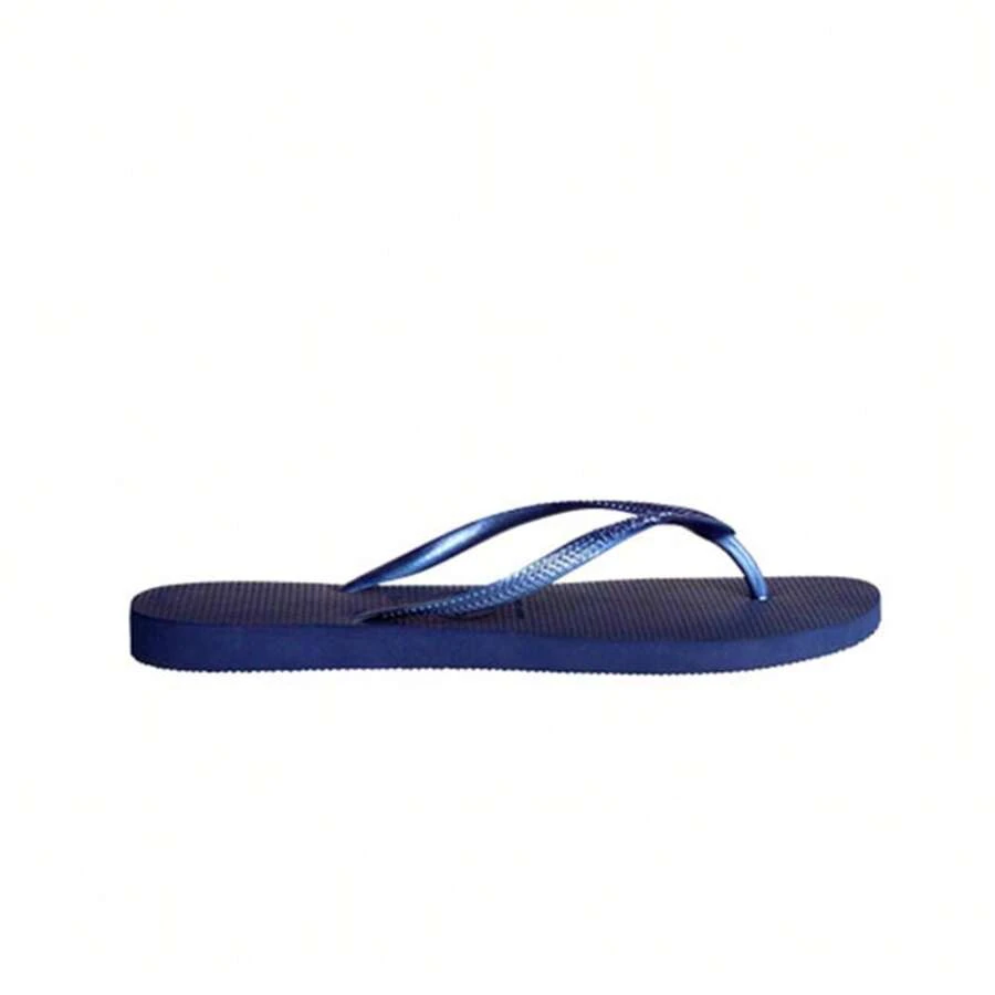 Havaianas Women's Rubber Flip-Flops 4000030-0555 SLIM Navy | SHEIN USA