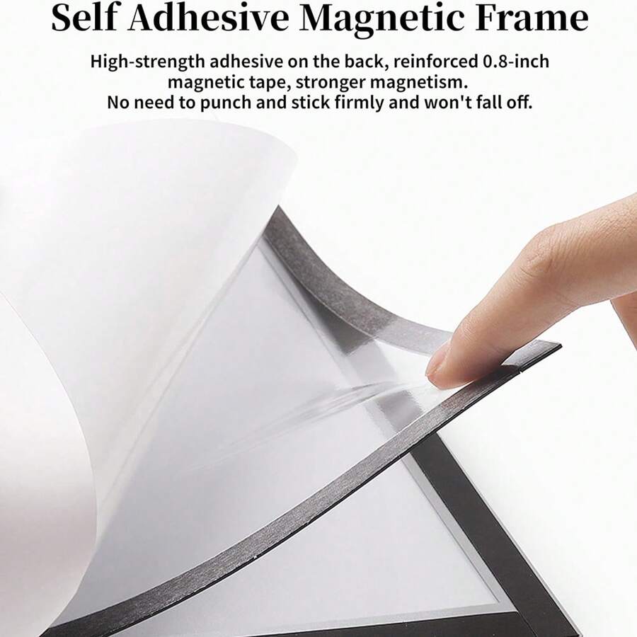 10pcs A4 Picture Frames 8 X 12'' Rubber Soft Self Adhesive Backing ...