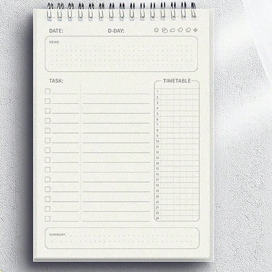 Daily Planner Schedule Booklet For Primary And Secondary Students ...