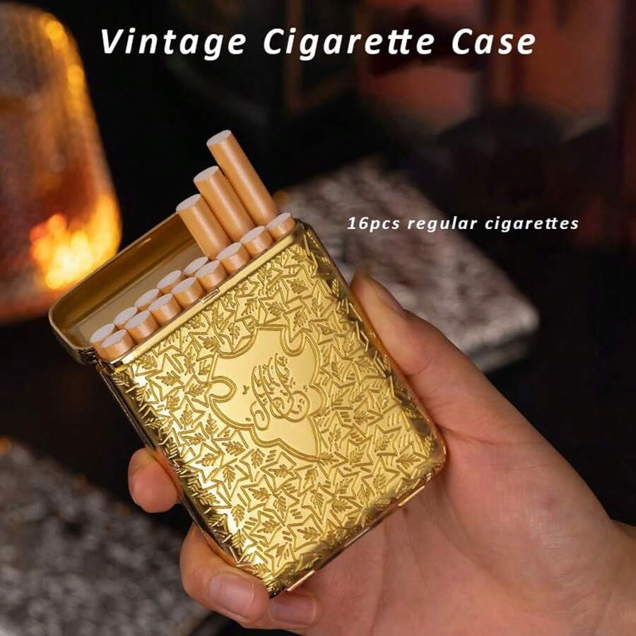Yf-852 New Vintage Three Open Cigarette Case, Birmingham Bloodiest Bill ...