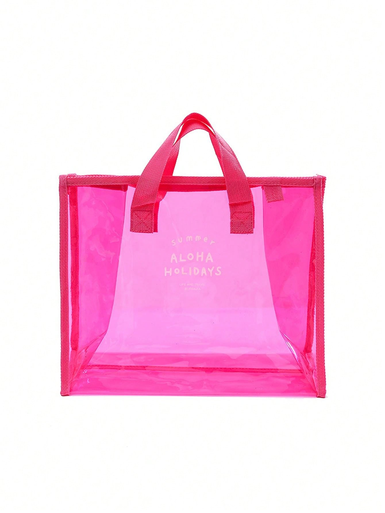 1 Pièce Sac De Plage Sac À Main Pvc Sac De Natation Organisateur De ...