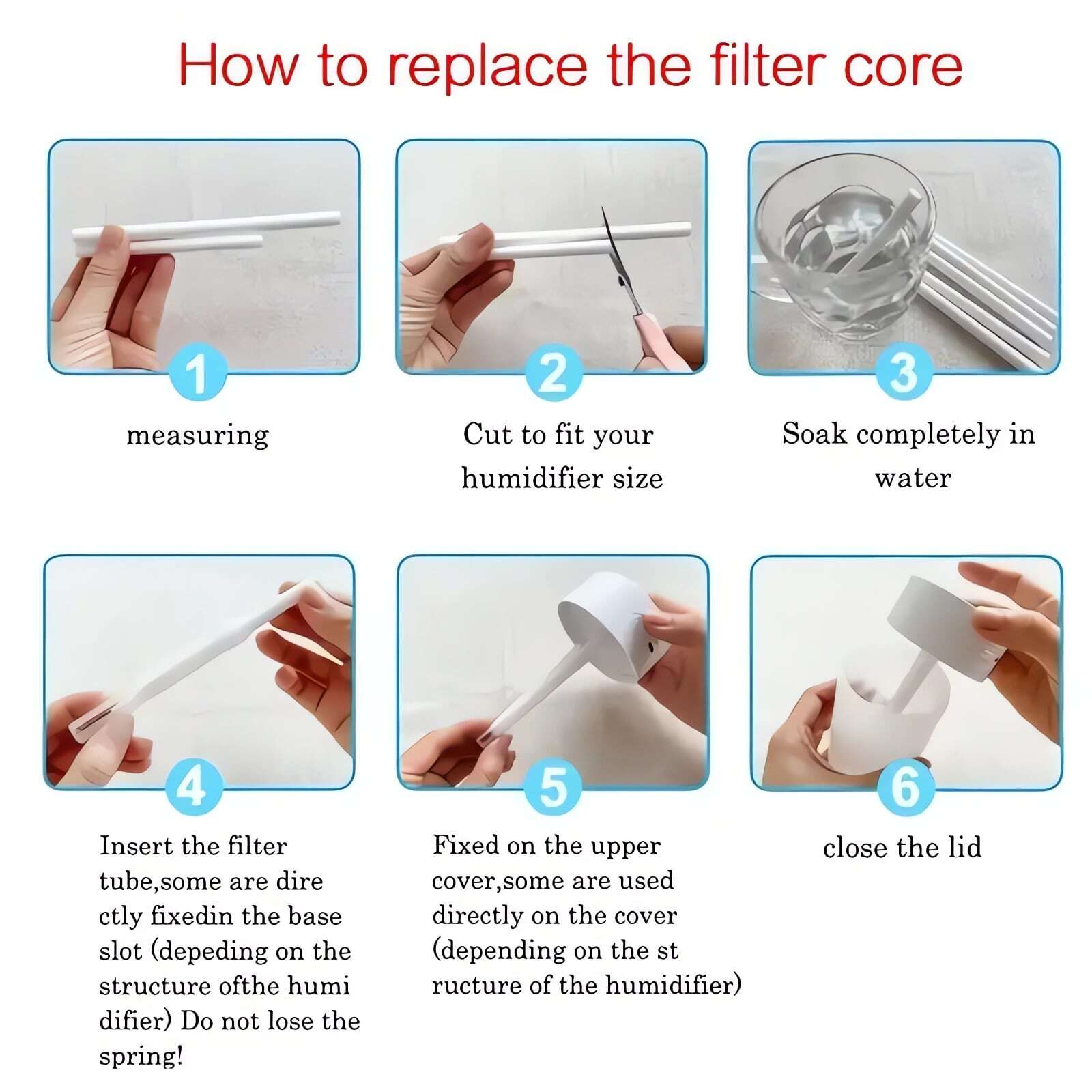 Humidifier Absorbent Core Fiber Sponge Stick Sponge Filter Sponge Mouth ...