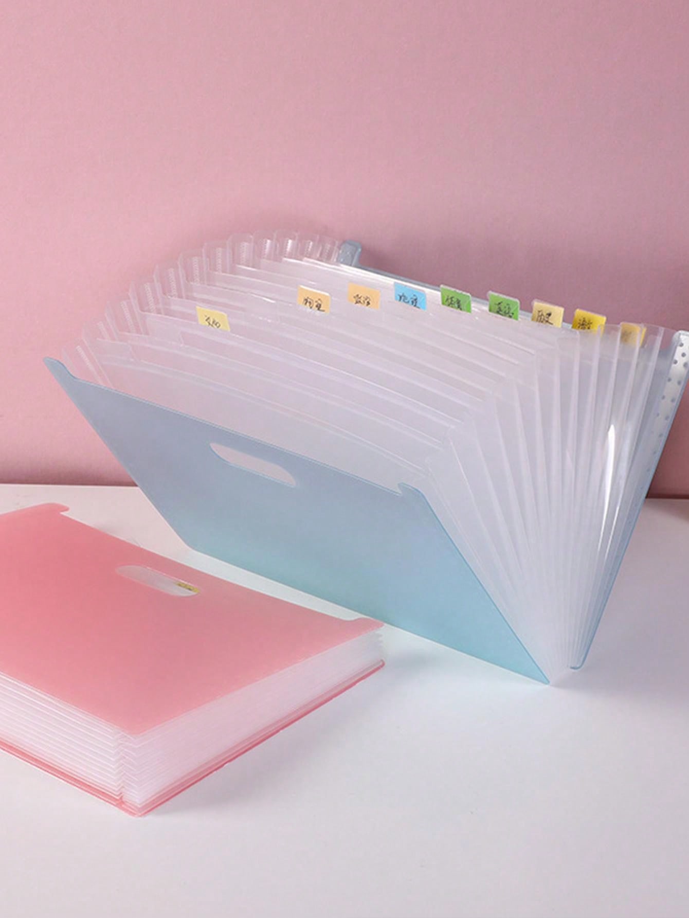 Multifunctional Large Capacity A4 Size 13-Layer Stand-Up Style Exam Paper Bag, Vertical ...