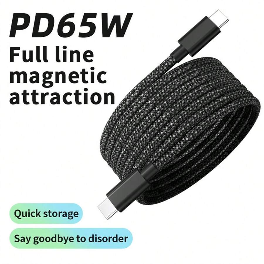 USB 4 Kabel 100W Magnetisch USB C Kabel Voor 4 E , Steun USB C Naar USB ...