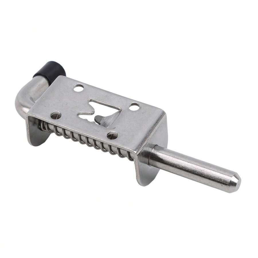 1PC Home Hardware Accessories Stainless Steel Spring Latch Safety Anti ...