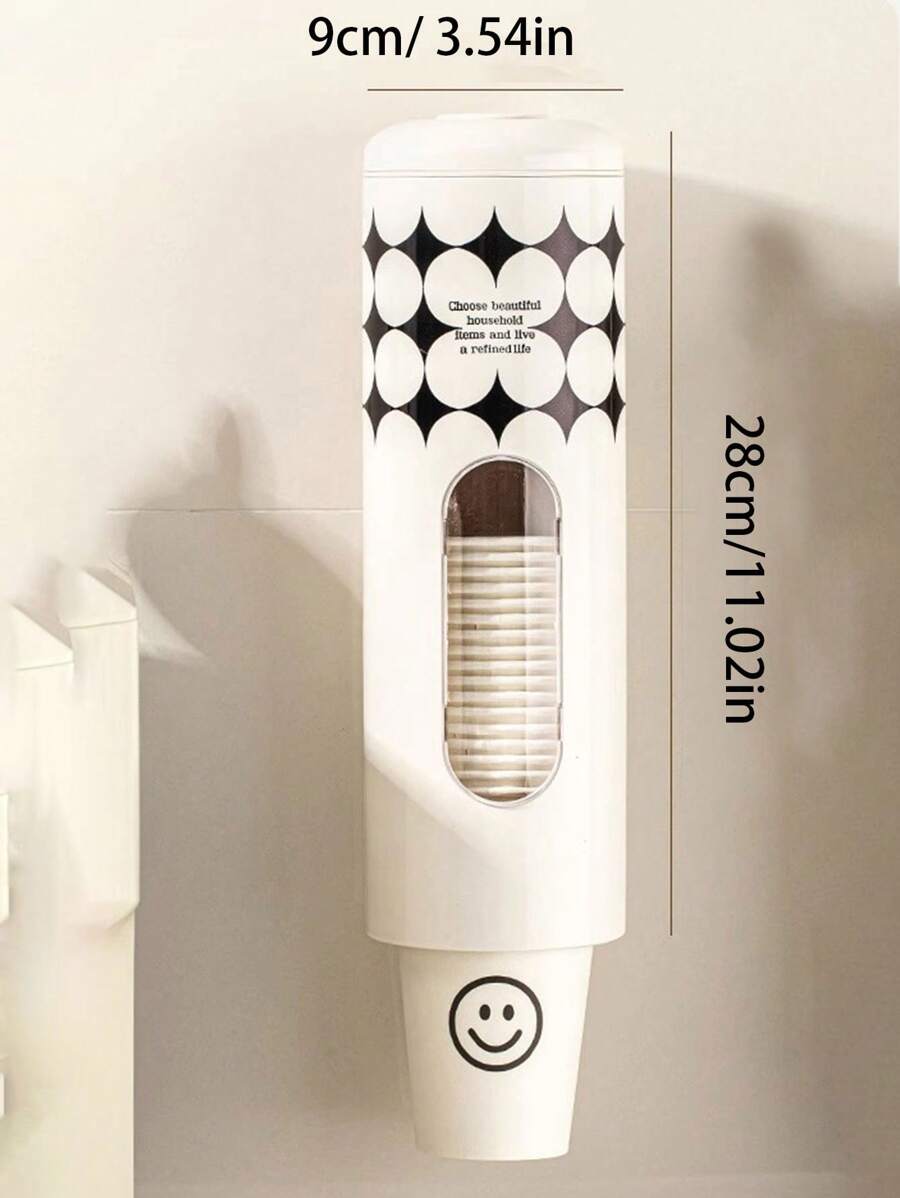 1pc Mixed Style Wall-Mounted Cup Holder For Disposable Cups And Water ...