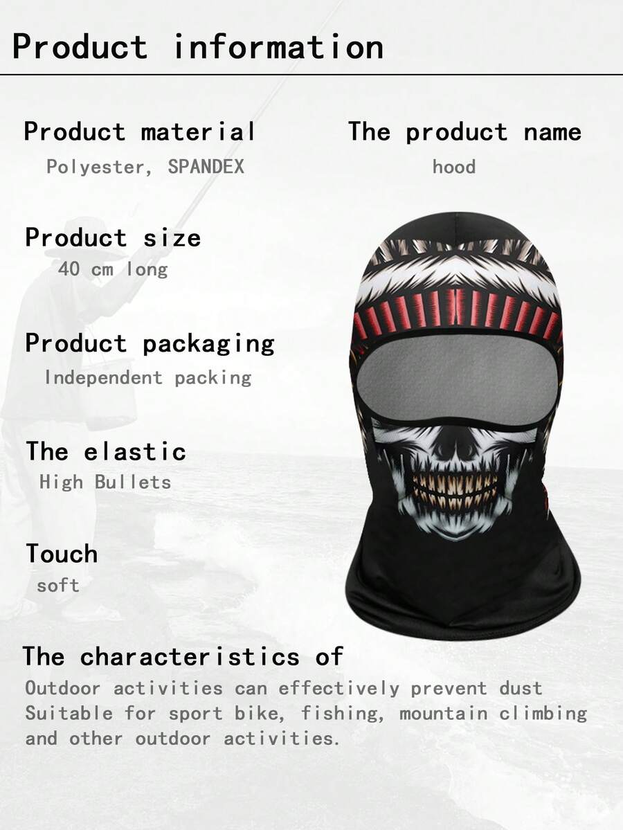 Summer Sun Protection Head Cover For Men And Women Outdoor Motorcycle ...