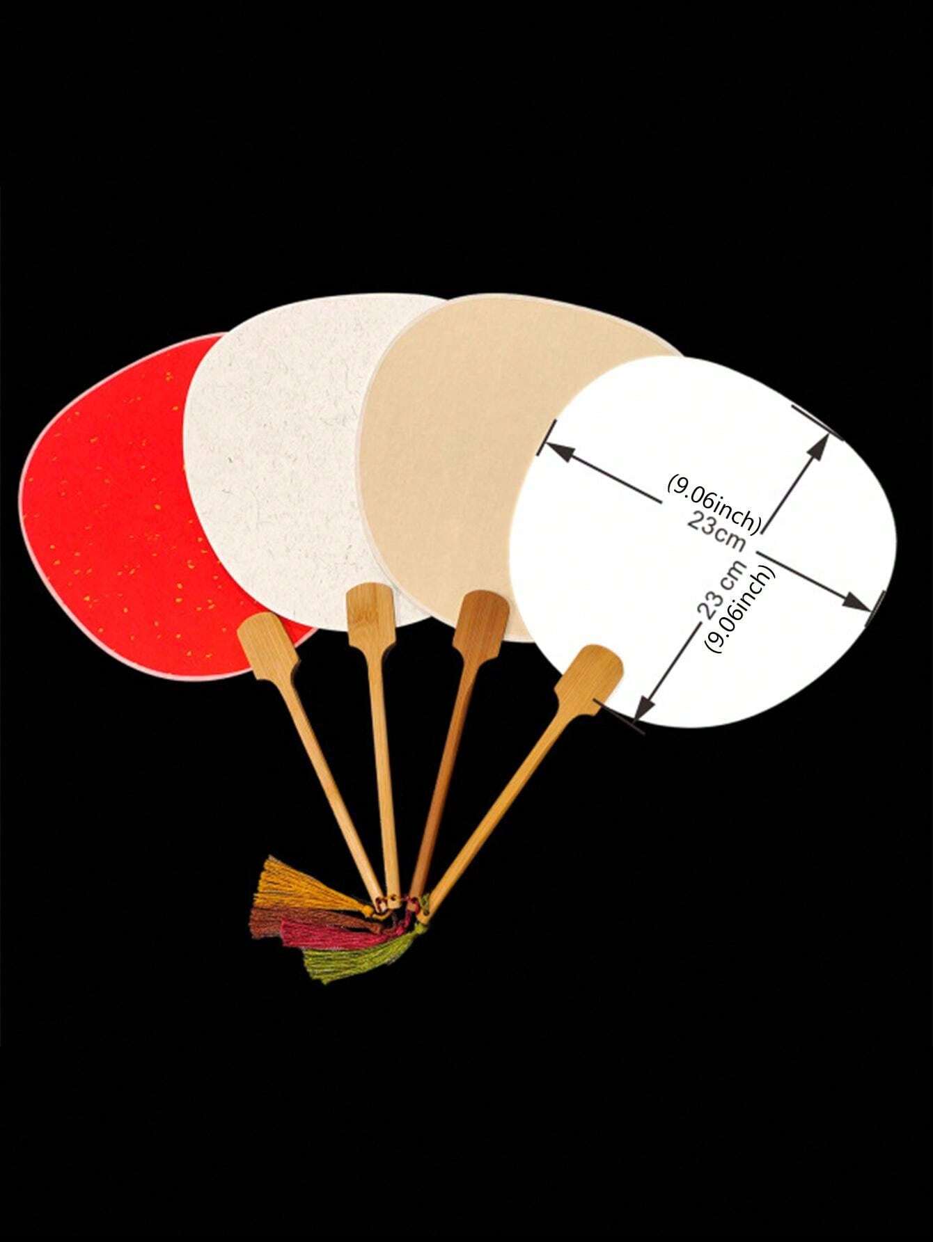 Xuan Paper Foldable Fan, Extra Thick Cardboard Type, Semi-Processed ...