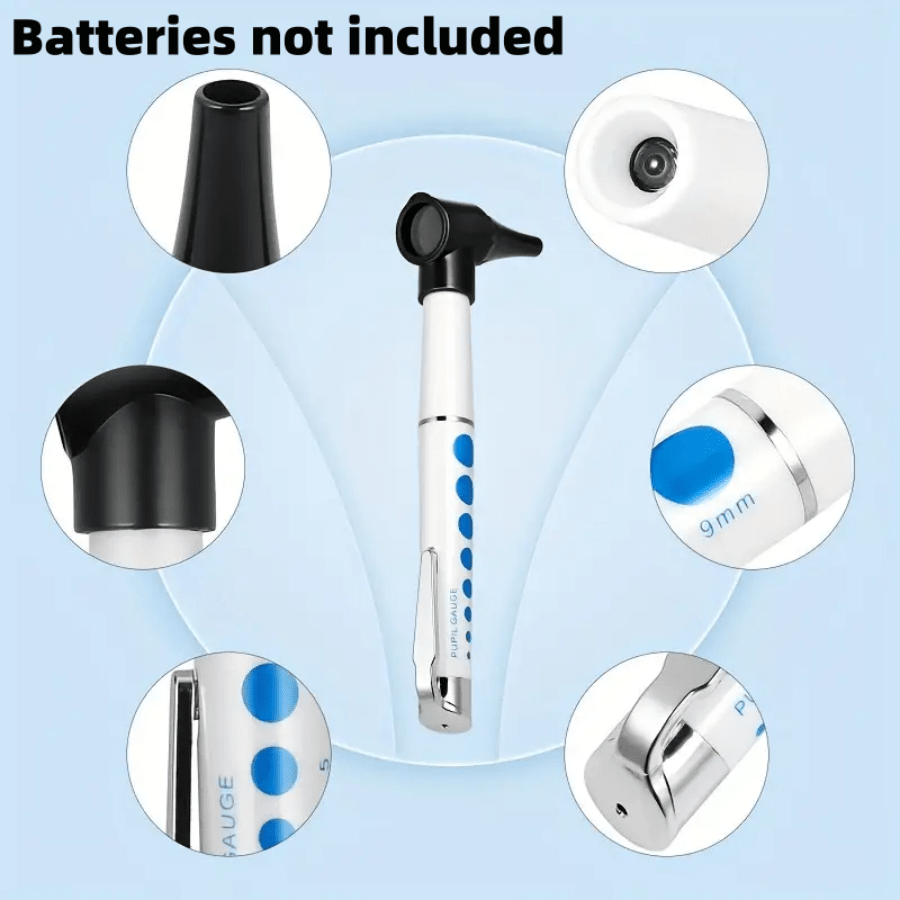 Professional Diagnostic Ear Light Otoscope Set For Easy Ear Wax Removal ...