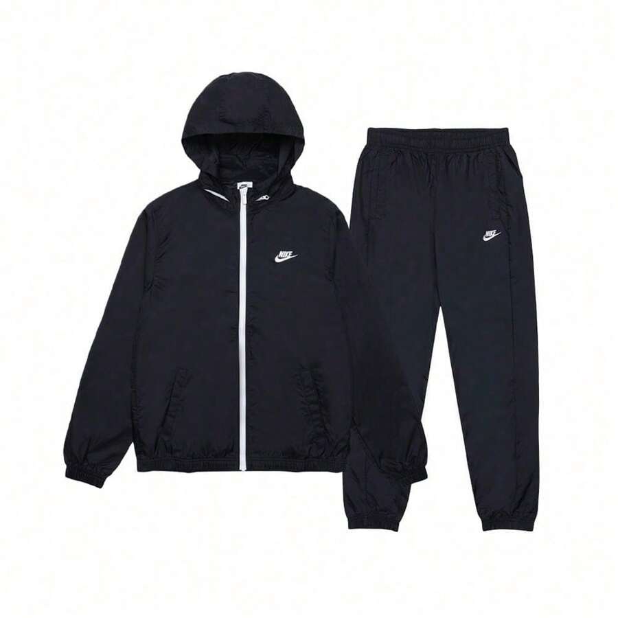 Nike Boyfriend Style Men's Track Suit DR3337-010 NSW Club Lined Woven ...