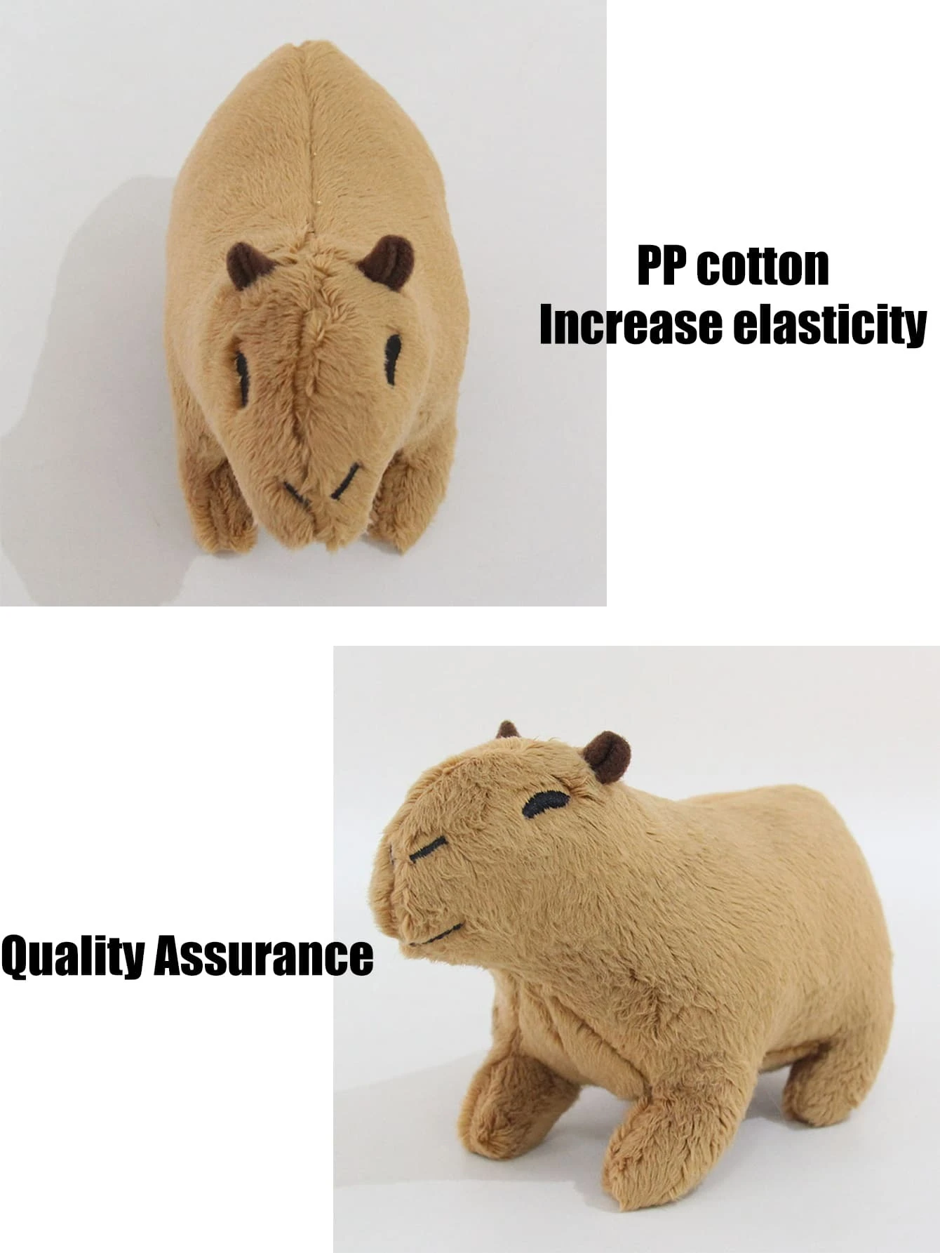 1 Pc 7.87in/20cm Simulation Stuffed Animals Capybara Rodent Plush Toys ...