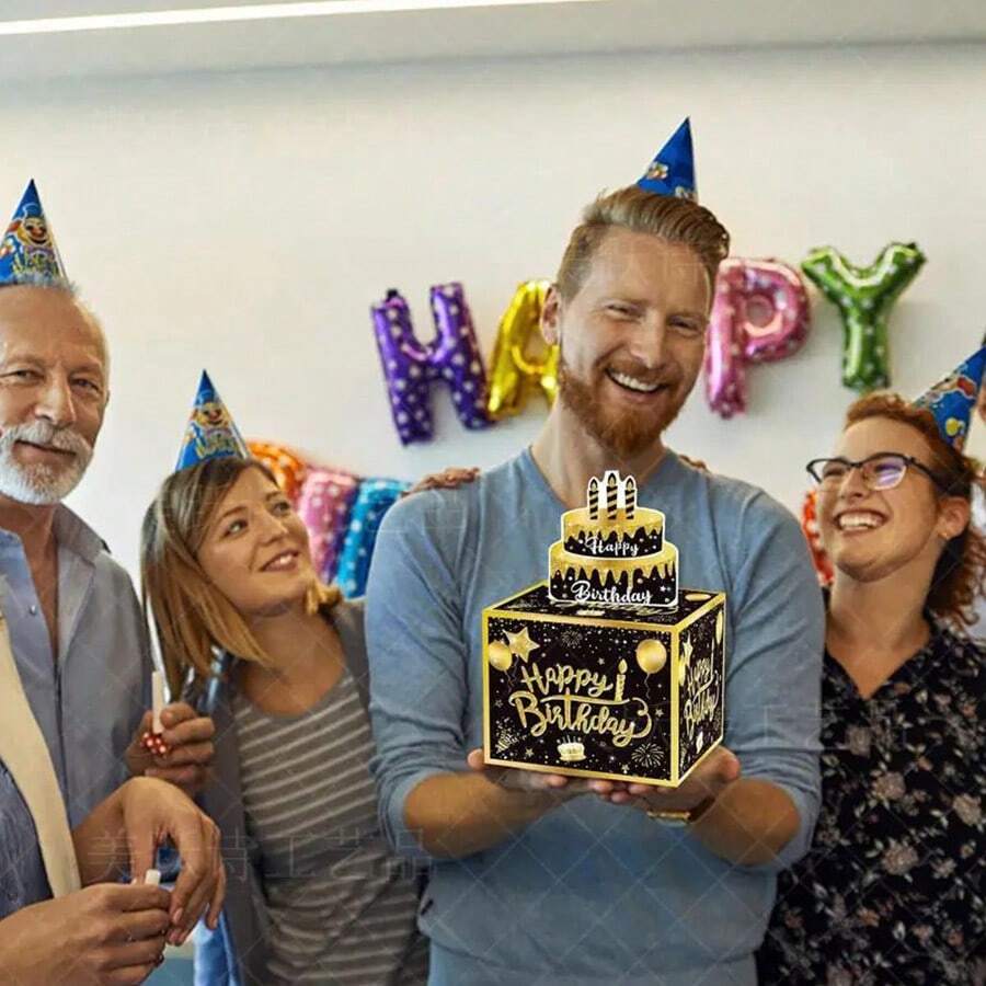 Set, Birthday Money Pull Out Gift Box, Surprise Box, Unique Gifts For ...