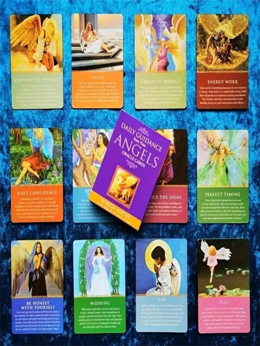 Daily Guidance From Your Angel Oracle Cards - An Interactive Card Game ...