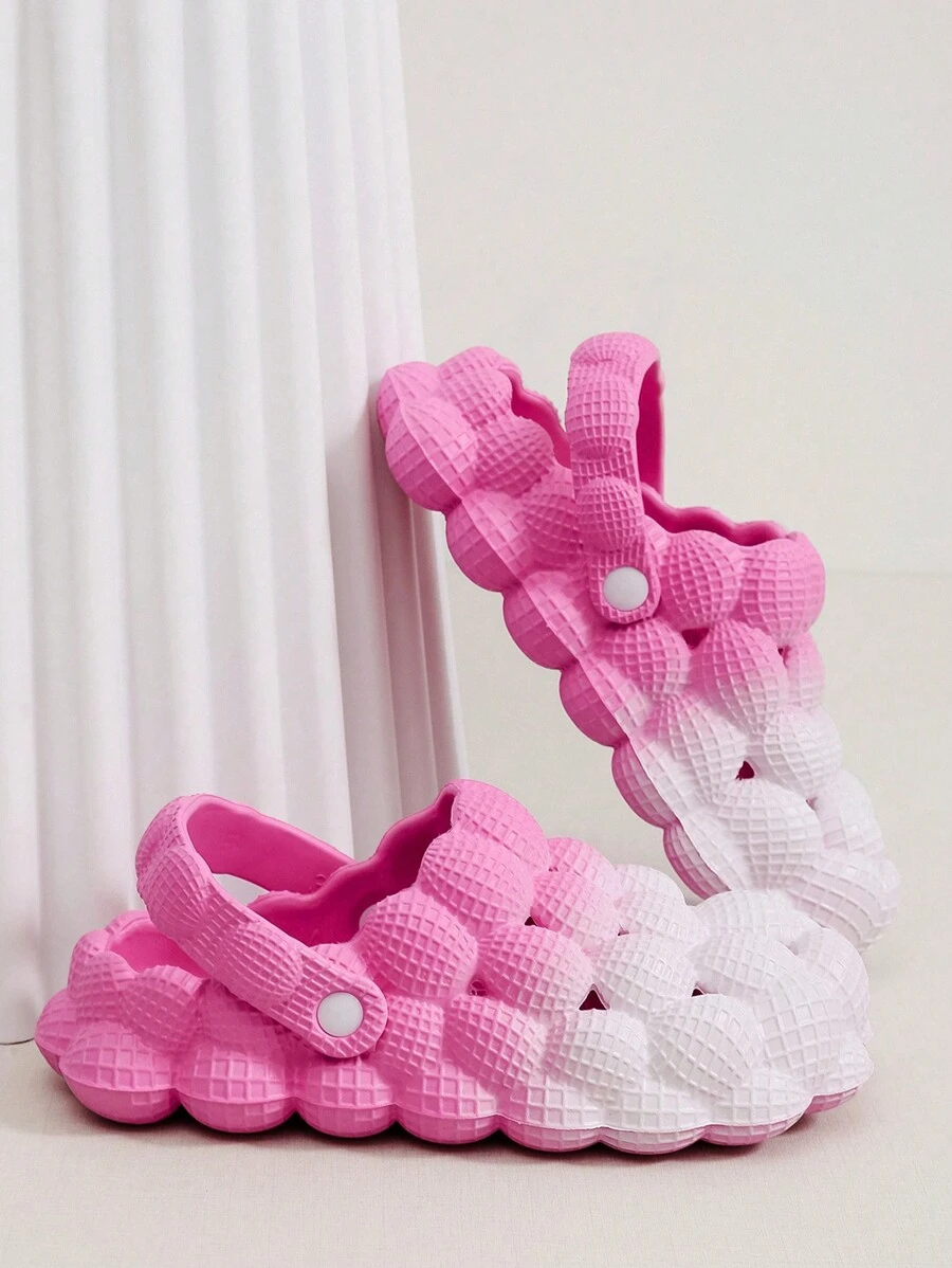 Women's Plastic Slippers, Hollow Out Outdoor Indoor Garden Beach ...