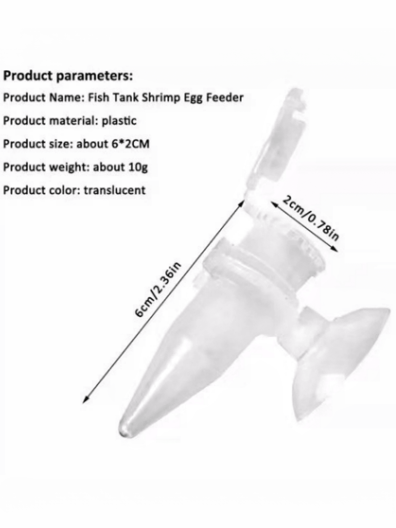 1 Pc Brine Shrimp Egg Feeding Device Automatic Feeding Device For ...