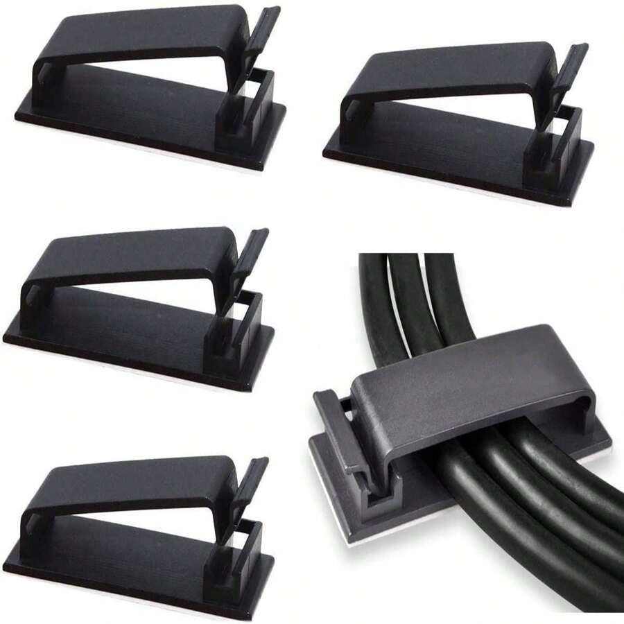 20Pcs Self Adhesive Cable Management Clips, Cable Organizers Wire Clips ...