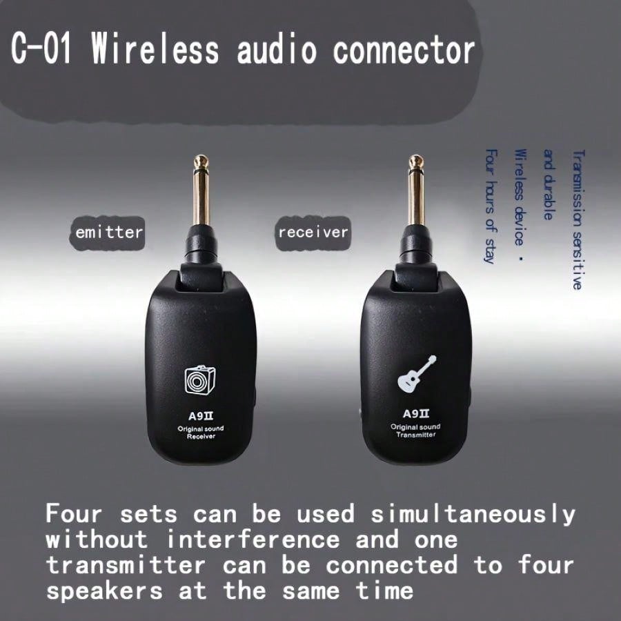 Guitar Transmitter, Wireless Transmission Receiver For Electric Guitar ...