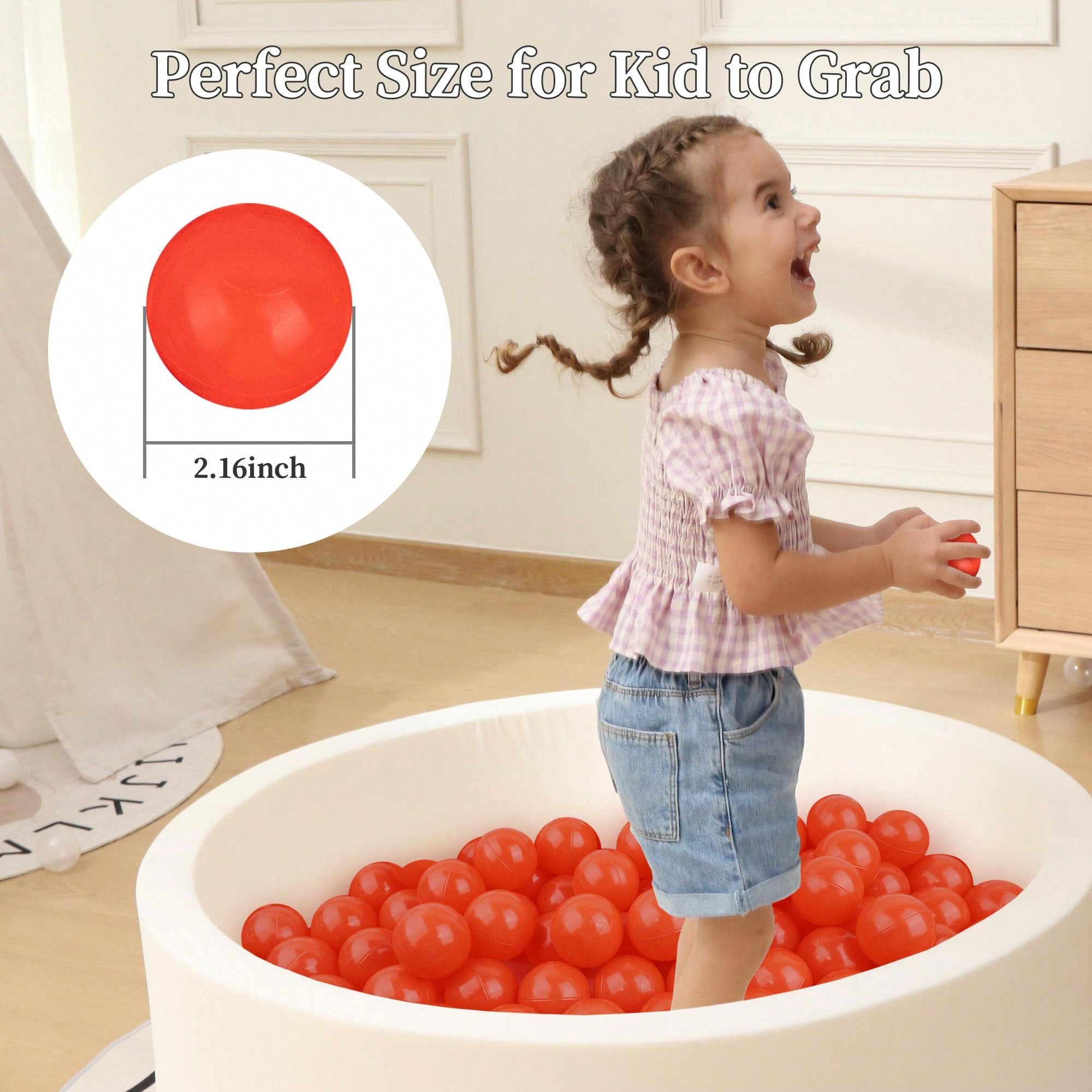 100 Bal Ballen Voor Kinderen Plastiek Speelgoed Ballen Voor Baby Of Bal ...