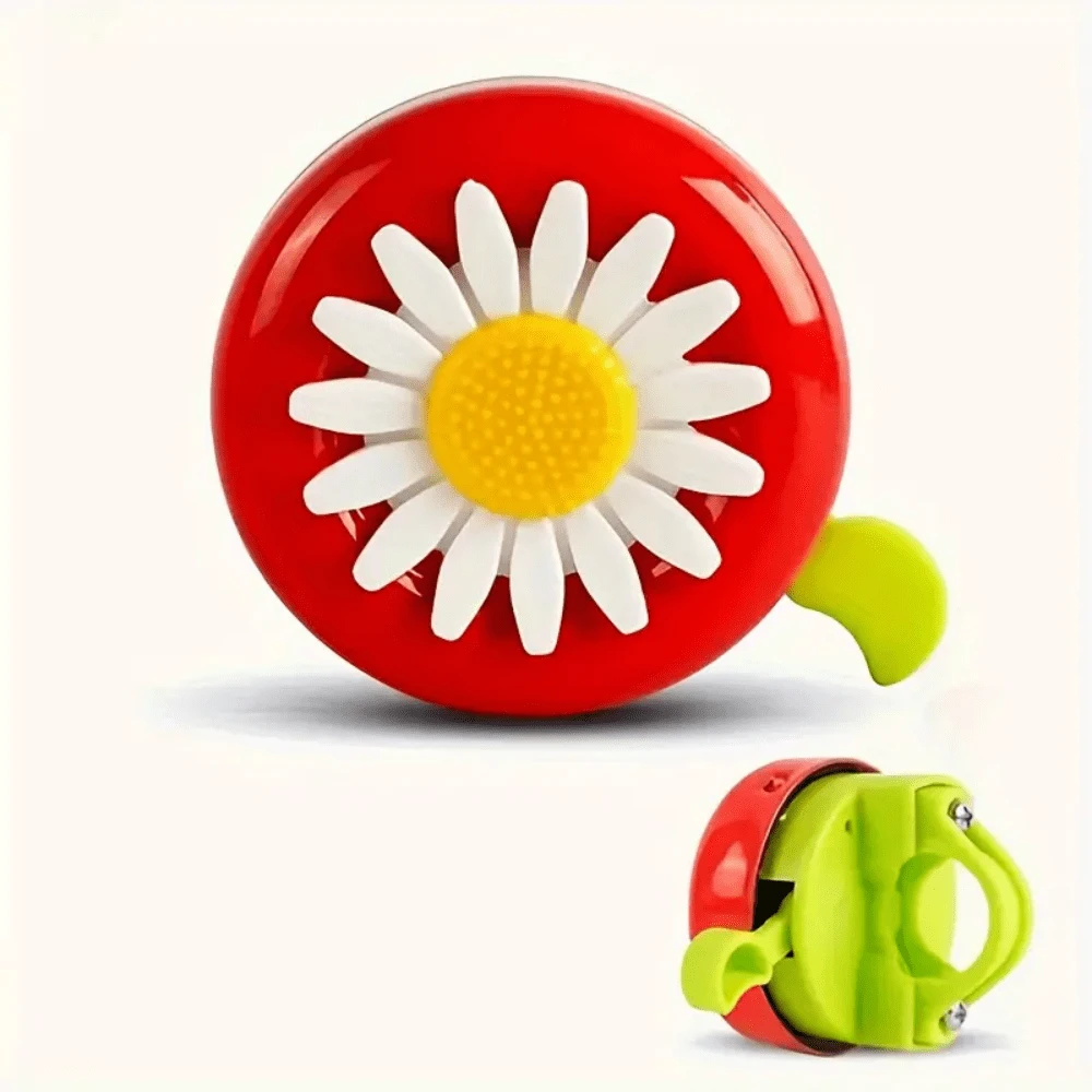 1pc Bike Bell, Daisy Bike Ringtone Clear, Lovely Color, Decorated With ...