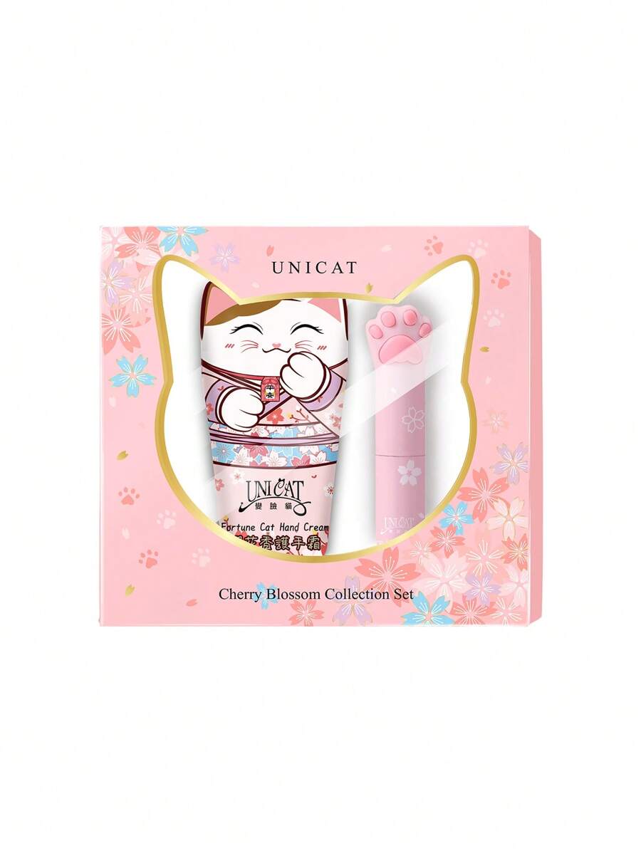 Transforming Cat & Paw Hand Cream Gift Set, Moisturizing & Water ...