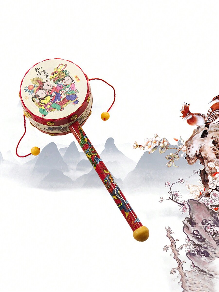 Randomly One 19cm Handheld Plastic Percussion Instrument With Loud ...