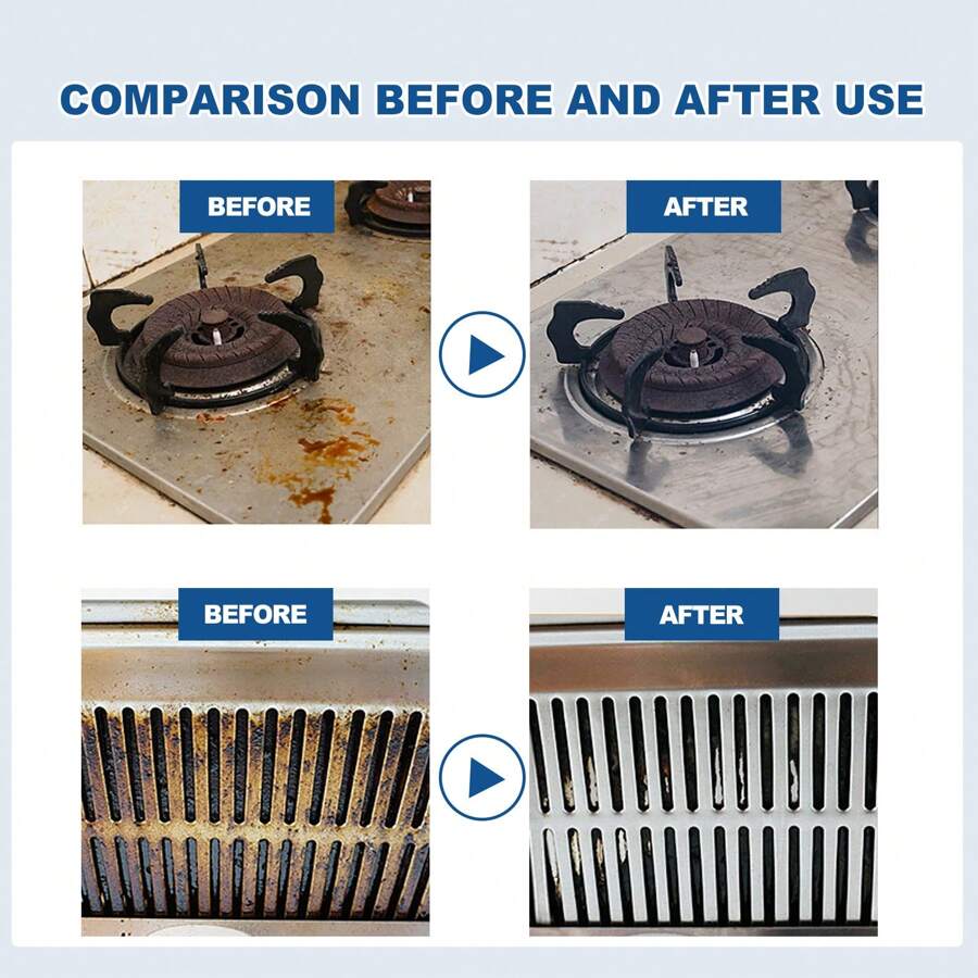 Kitchen Oil Stain Cleaning Tablets Kitchen Range Hood, Stove, Heavy Oil ...